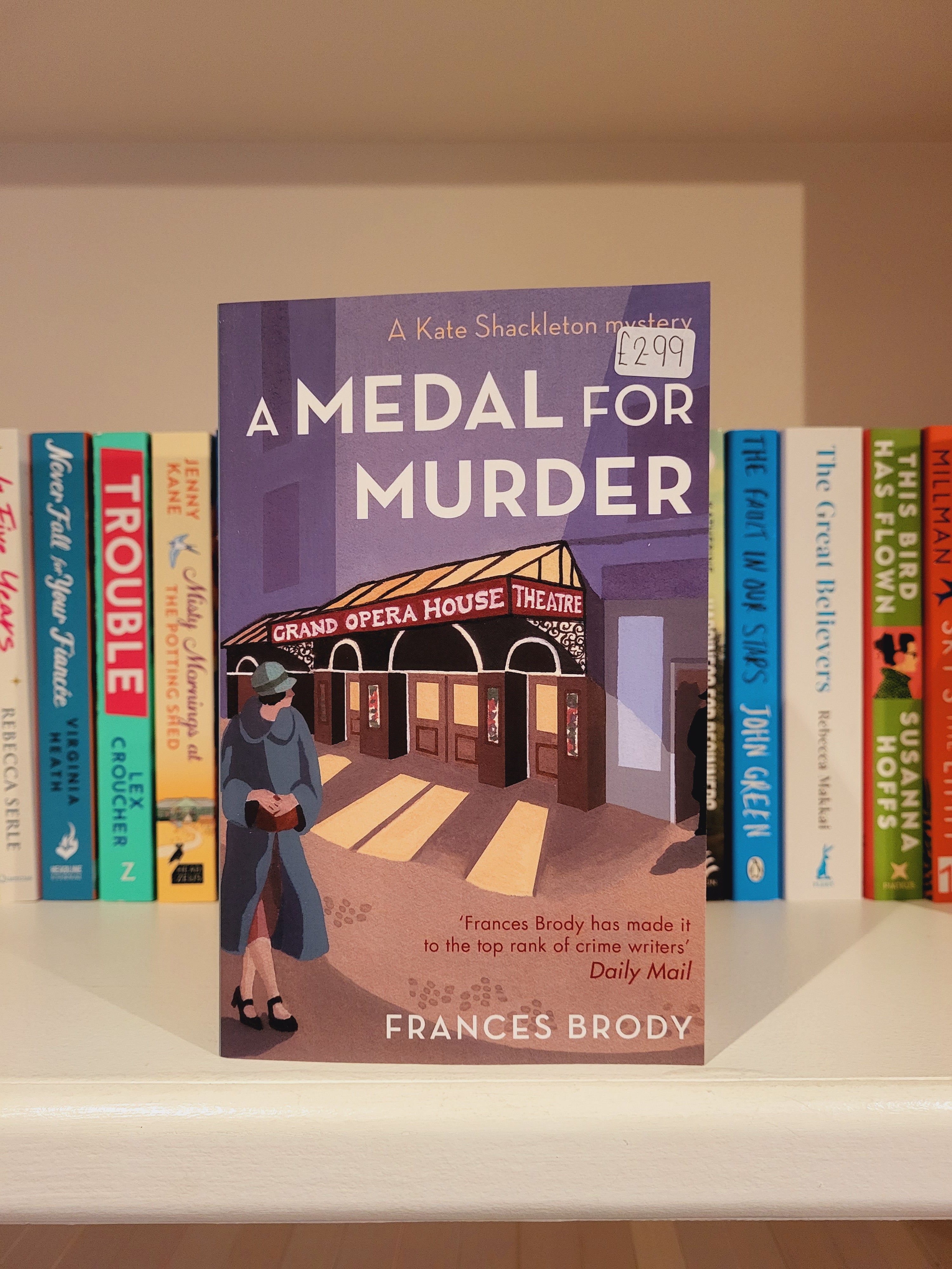 A Medal for Murder - Frances Brody – Foster's Little Book Shop
