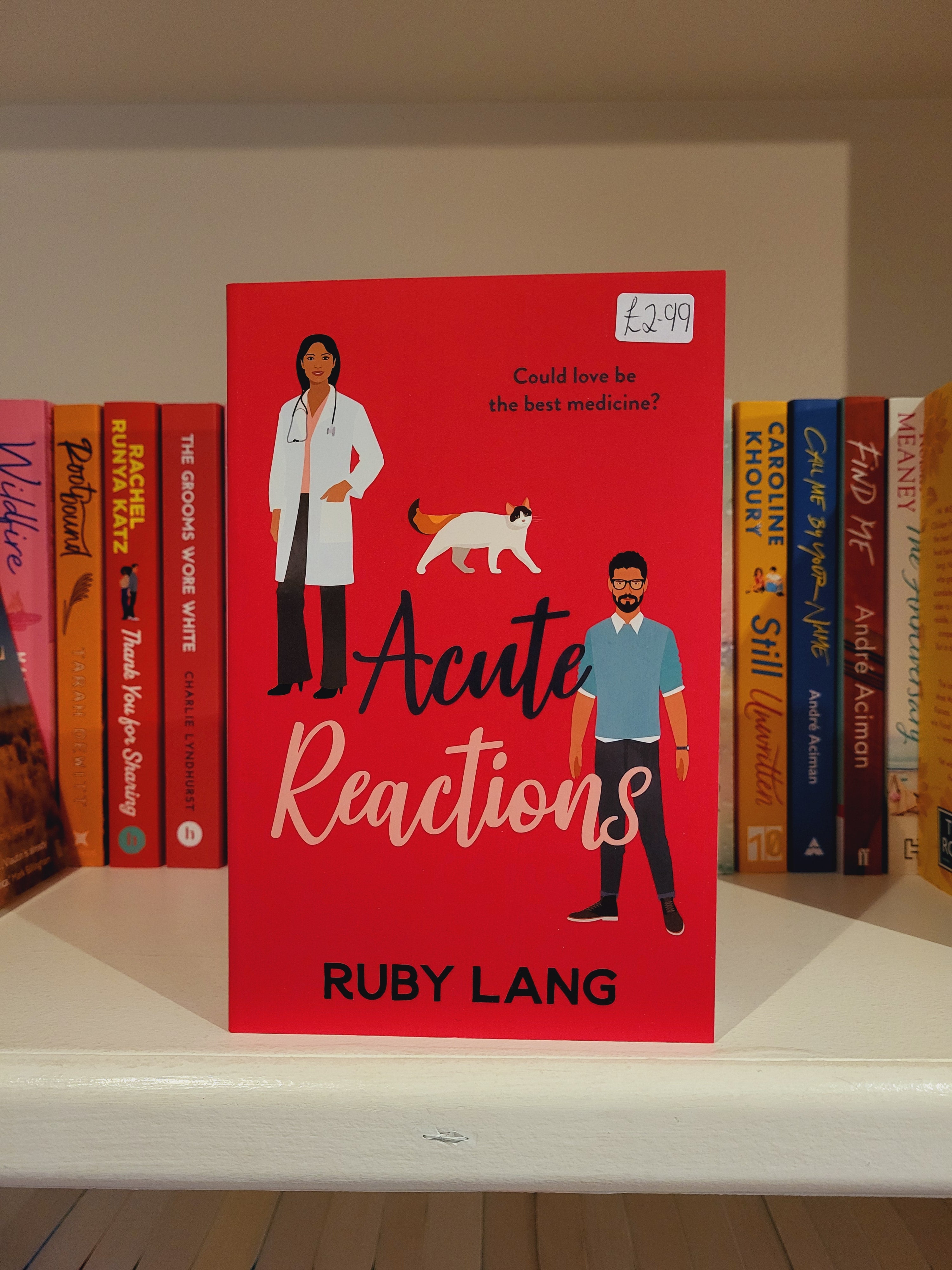 Acute Reactions - Ruby Lang – Foster's Little Book Shop